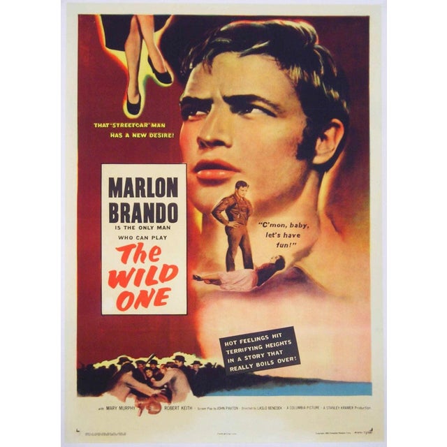 1953 The Wild One Poster | Chairish