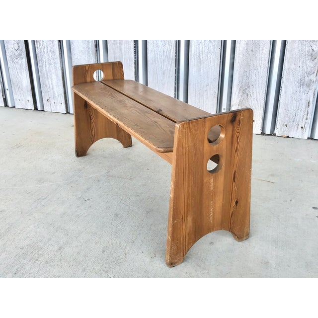 1970’s Bench by Gilbert Marklund | Chairish