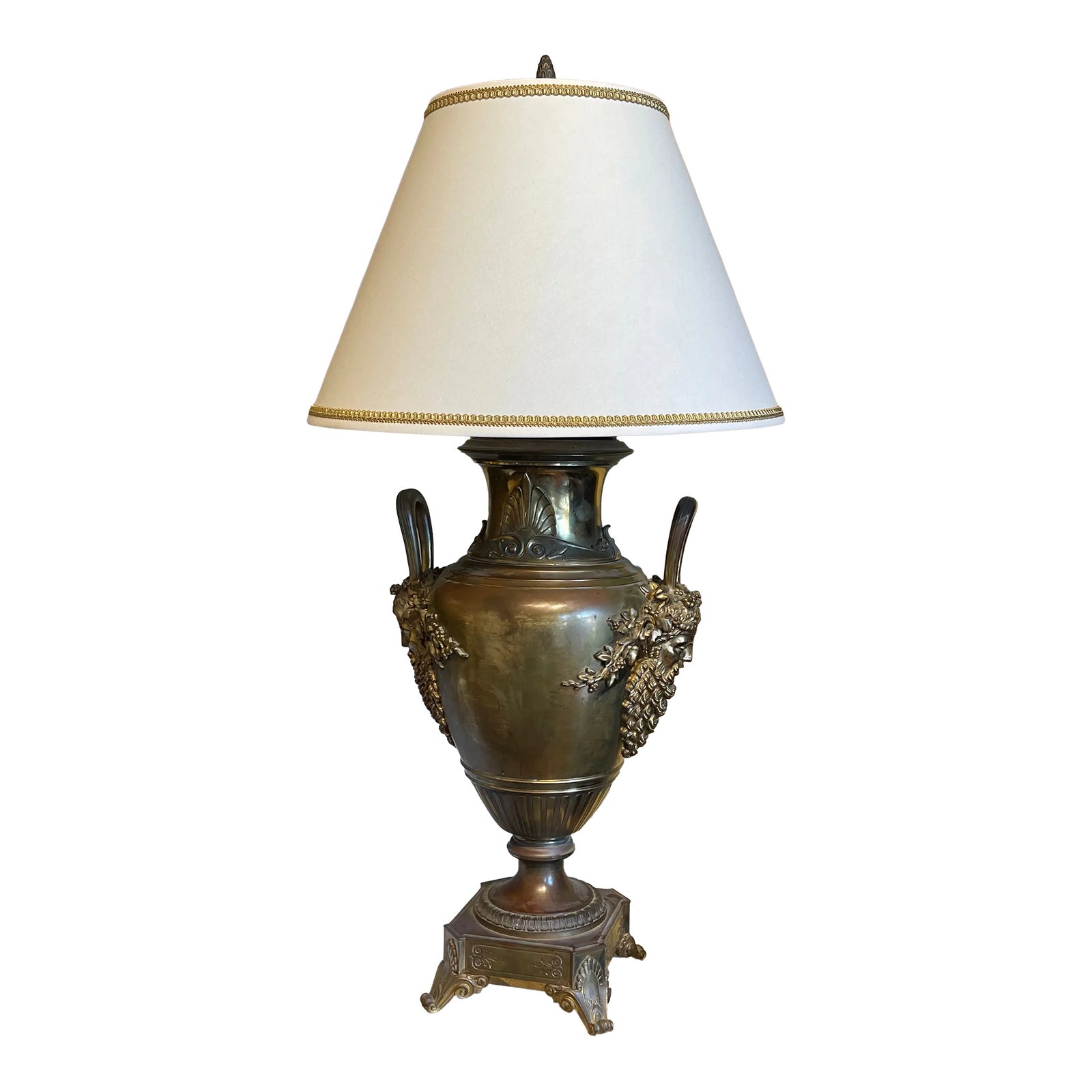 Late 19th Century Neoclassical Lamp | Chairish