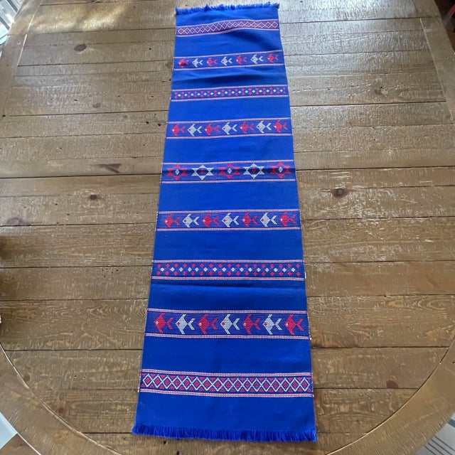 1960s Thai Hmong Table Runner | Chairish