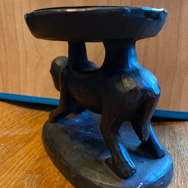 Vintage Primitive Ethnic African Carved Wooden Tribal Art Sculpture ...