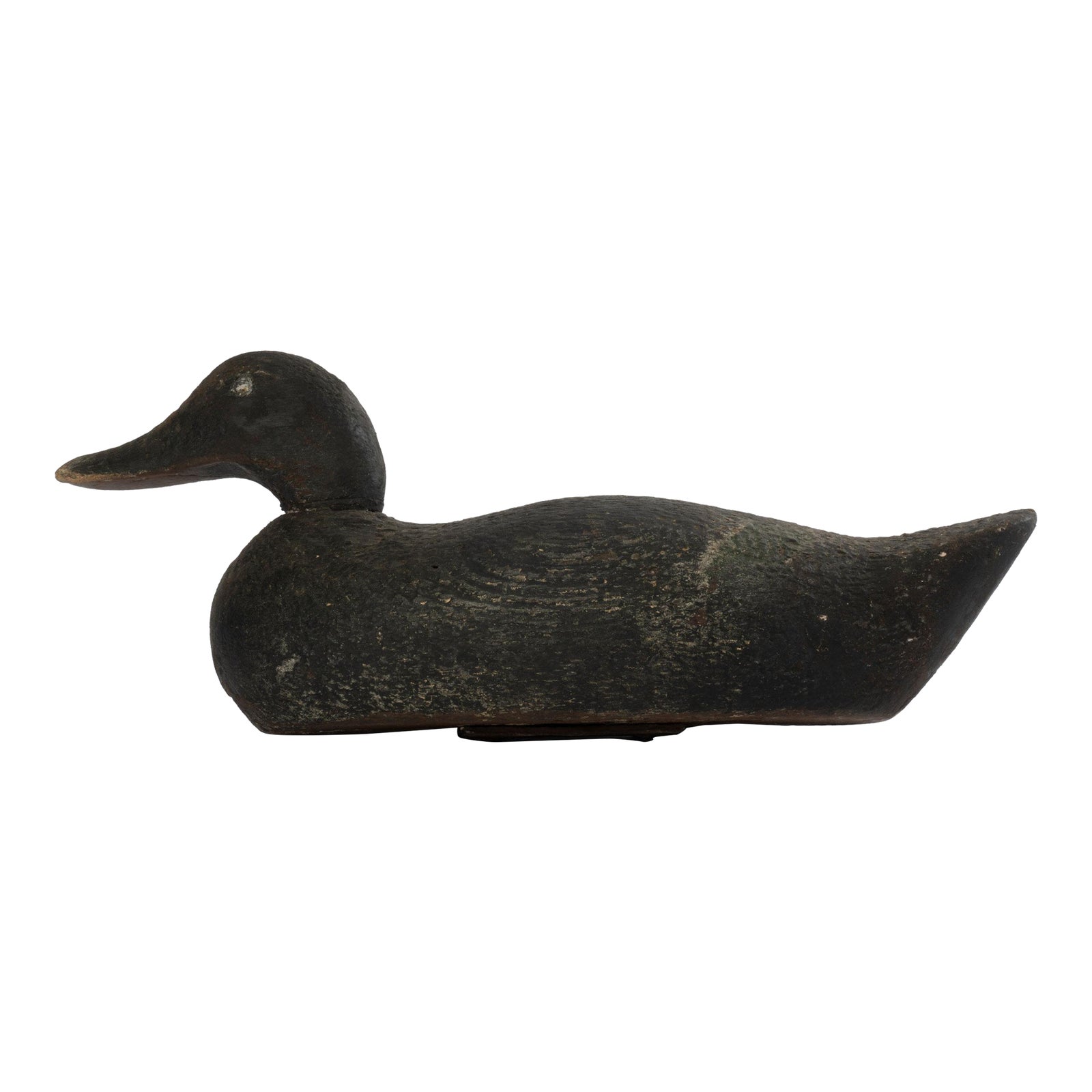 Mid 20th Century Rustic American Primitive Working Duck Decoy | Chairish