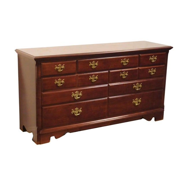 Thomasville Impressions Winston Court Solid Cherry Traditional Style 62 ...