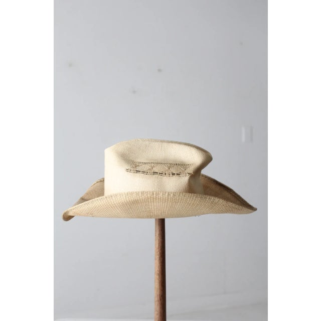 Vintage Rockmount Distressed Cowboy Hat | Chairish