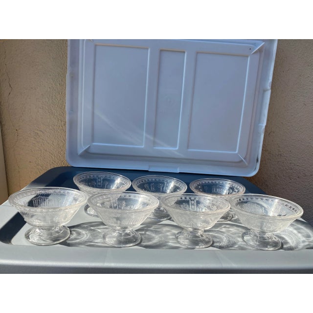 19th Century "Egyptian" Early American Pattern Glass- 21 Pieces | Chairish