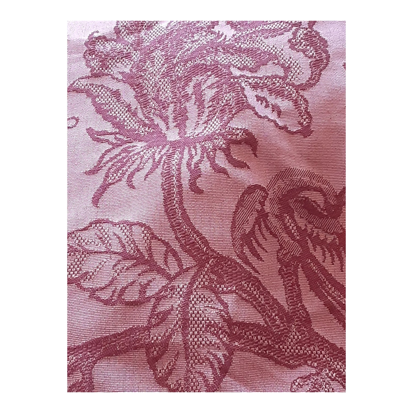 1990s Travers "Wysteria" Designer Imported Italian Heavy Tone on Tone ...