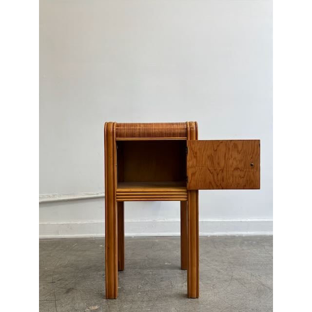 waterfall style end table