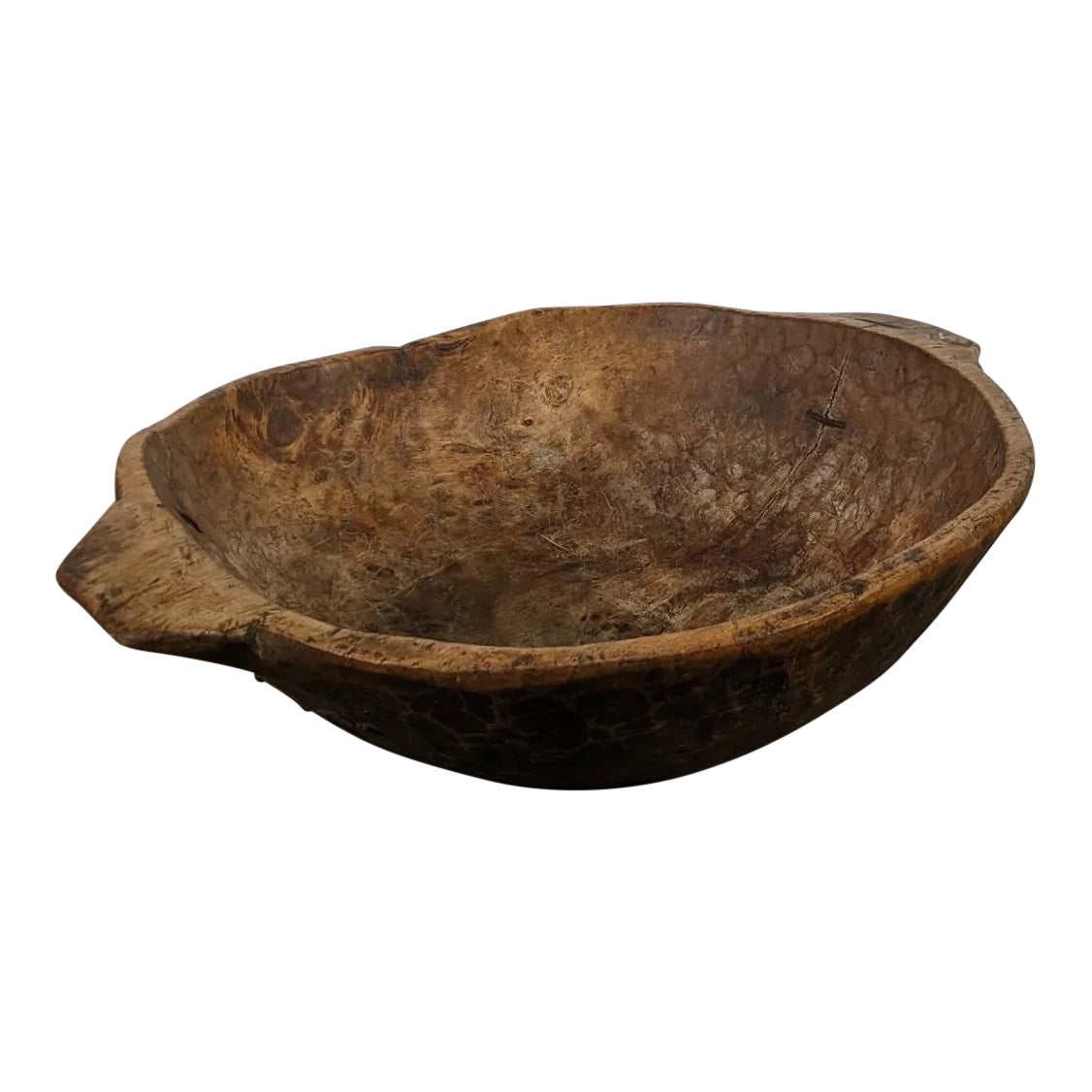 19th Century French Wooden Dough Bow | Chairish