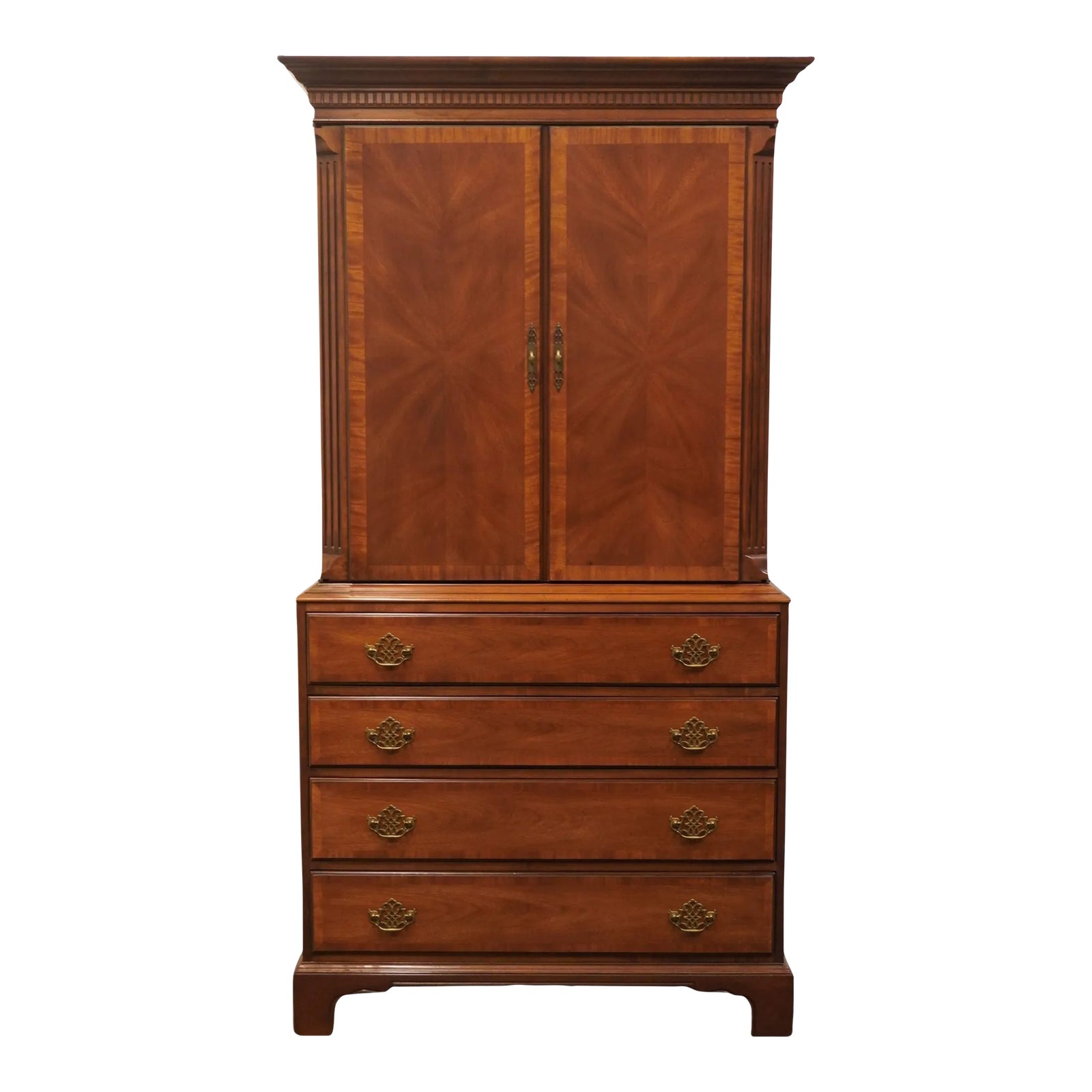 Hickory White Bookmatched Mahogany American Masterpiece Collection 41 ...