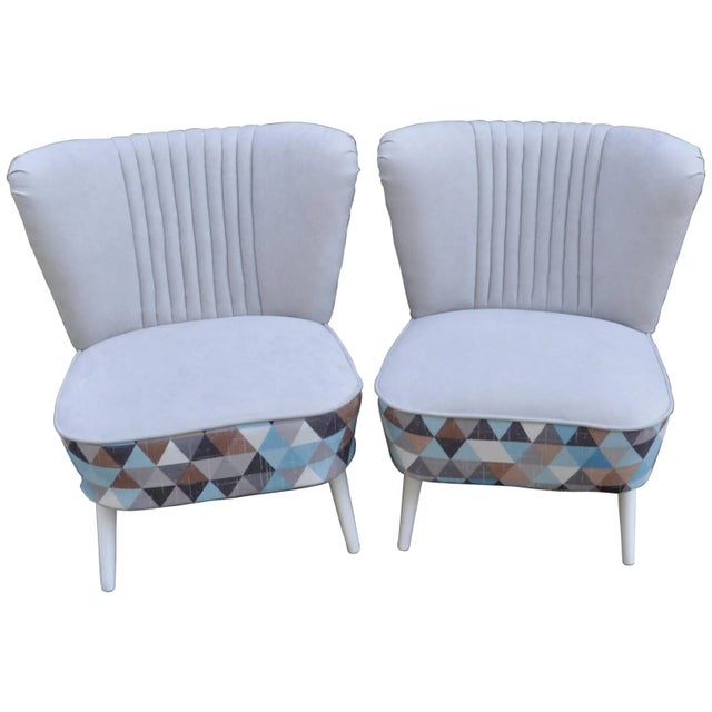 Vintage Cocktail Chairs, Set of 2 | Chairish