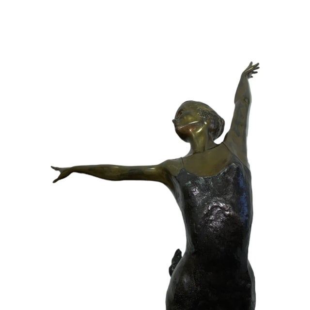 1980s Mario Jason Sculpture Bronze Ballerina "Kelly II" Limited Edition ...