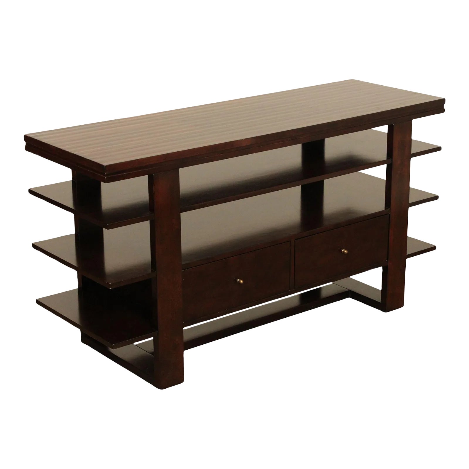 Early 21st Century Bernhardt Contemporary Entertainment Console | Chairish