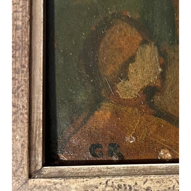 George Rouault Studio Fauvism Oil Painting on Paper on Board | Chairish