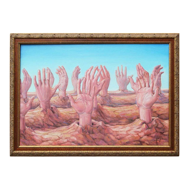 Henry David Potwin “From the Earth” Soft Hued Contemporary Surrealist ...