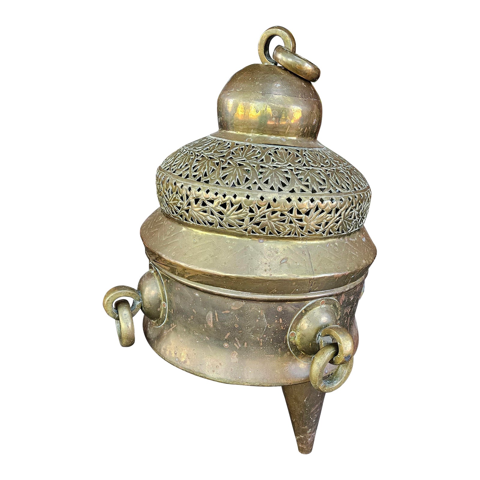 Late 19th Century Islamic/Turkisk Large Brazier | Chairish