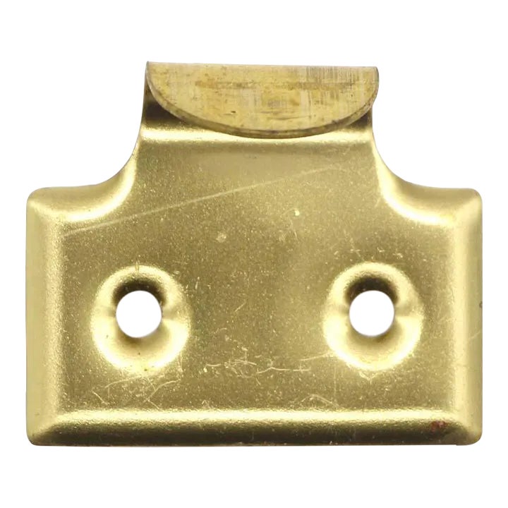 Vintage Polished Brass Window Sash Lift | Chairish