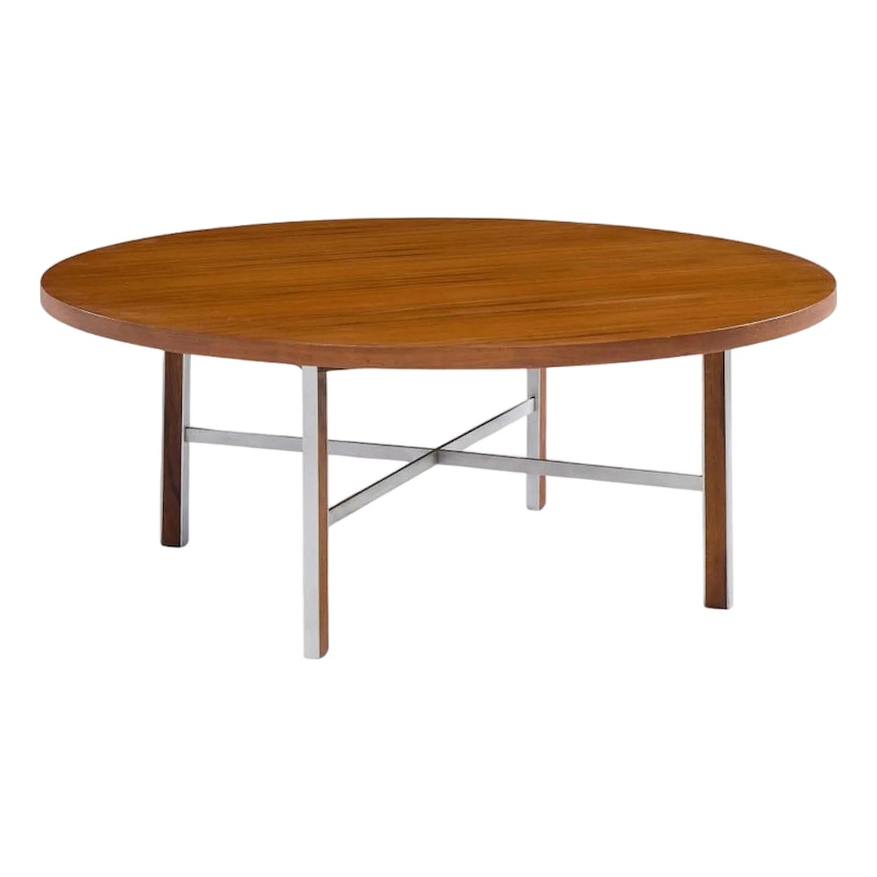 Paul McCobb for Delineator Mid Century Round Coffee Table | Chairish