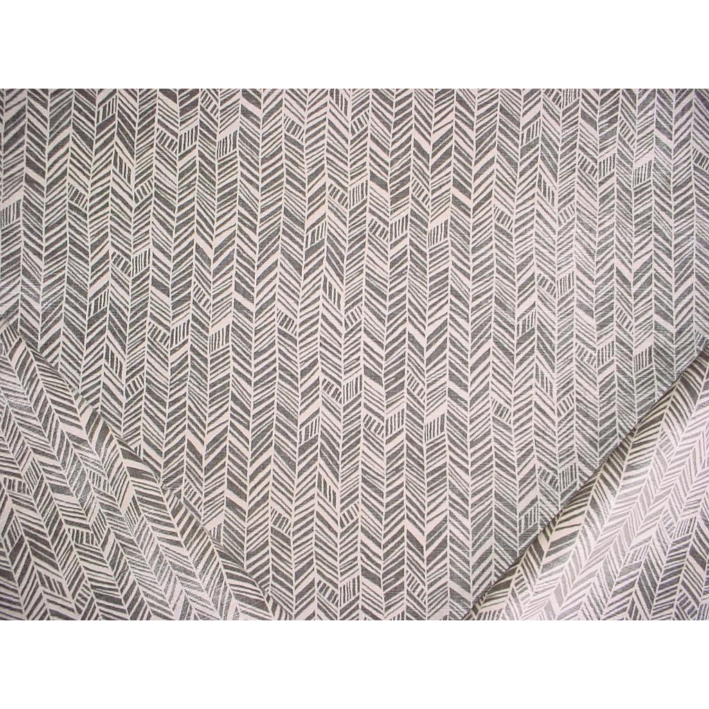 Romo / Zinc Z312 Kit in Silver Grey - Printed Herringbone Velvet ...