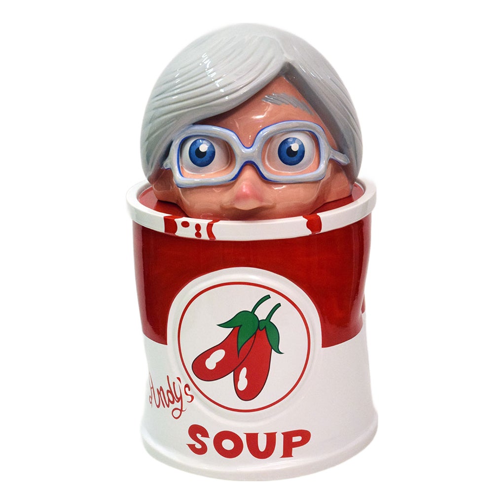 Large Andy Warhol Ceramic Figure by Massimo Giacon for Superego, 2000s ...