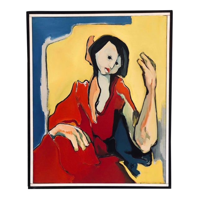 Late 20th Century Fay Singer Original Oil Painting | Chairish