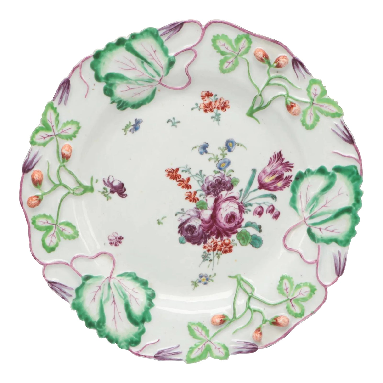 Antique 18th Century English George II Longton Hall Porcelain ...