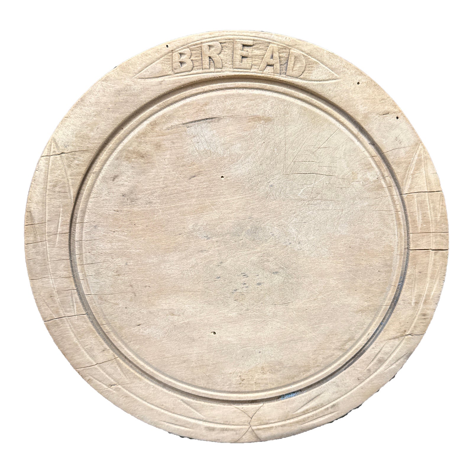 Antique English Breadboard | Chairish