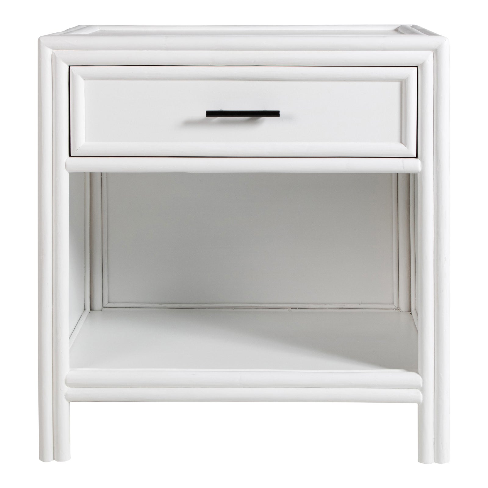 Capri End Table in White | Chairish