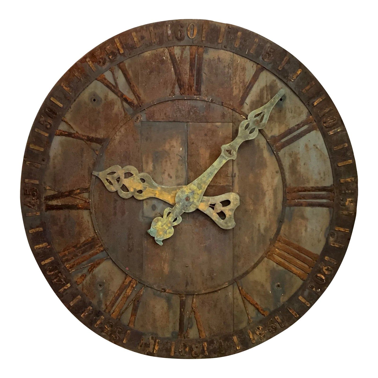 19th Century French Village Clock | Chairish
