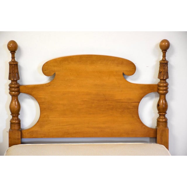 Solid Maple Vintage Twin Beds- a Pair | Chairish