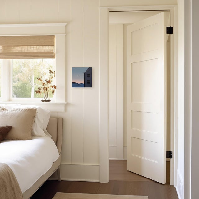 Lines of Light #6 (Vesper) - Moody Cool Tone Surrealist Landscape ...