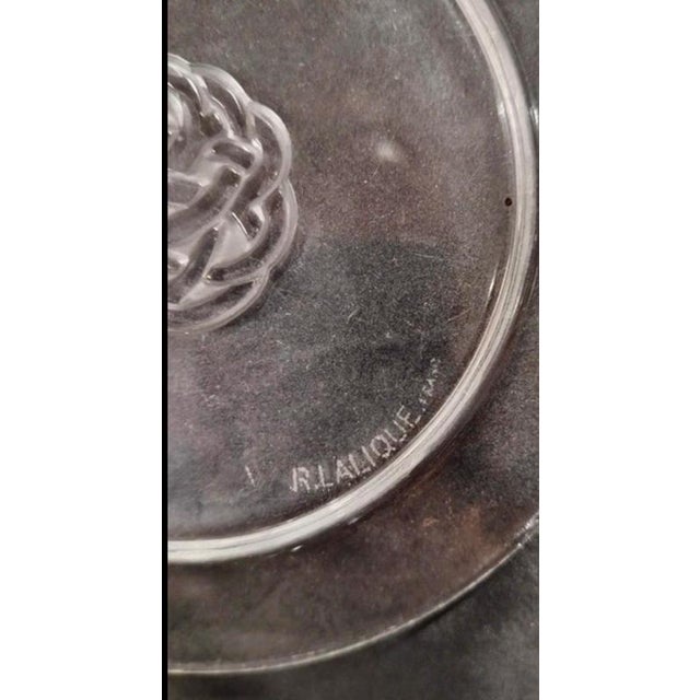 Vintage Art Deco Plates by Rene Lalique, France, 1926, Set of 4 | Chairish