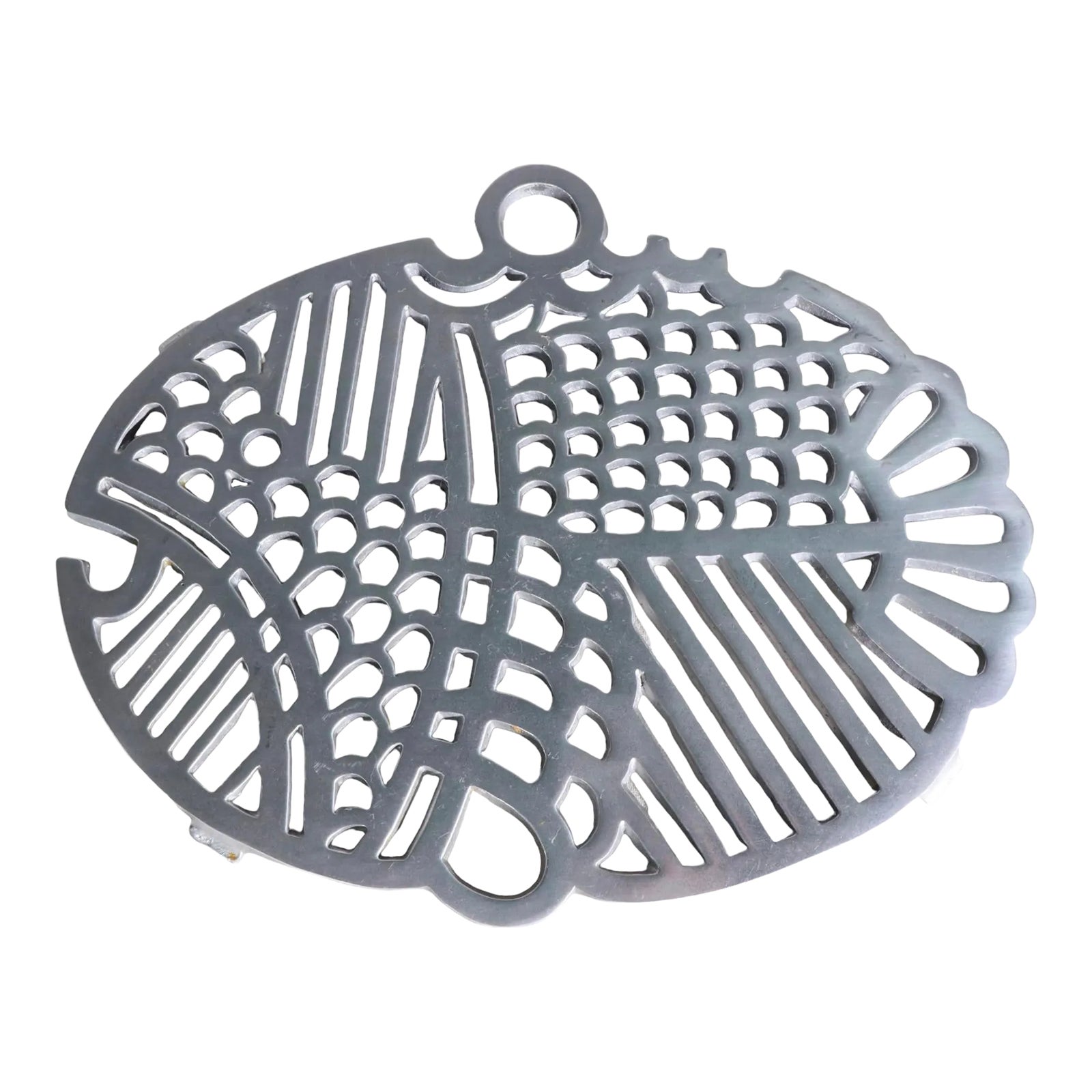 Cast Aluminum Dansk Fish Trivet Made in Taiwan C 1970's | Chairish