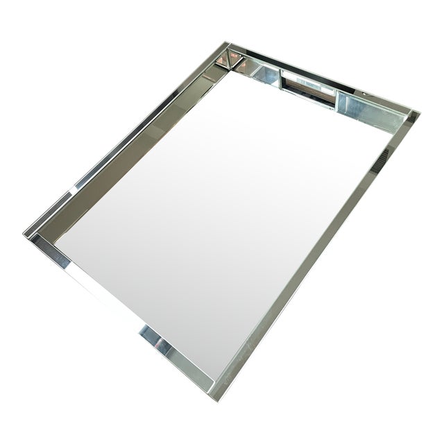 West Elm Mirrored Tray | Chairish