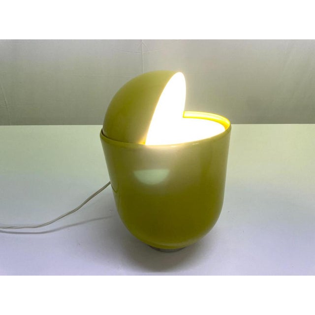 Green Elmo Table Lamp from STR Imago DP, 1971 | Chairish