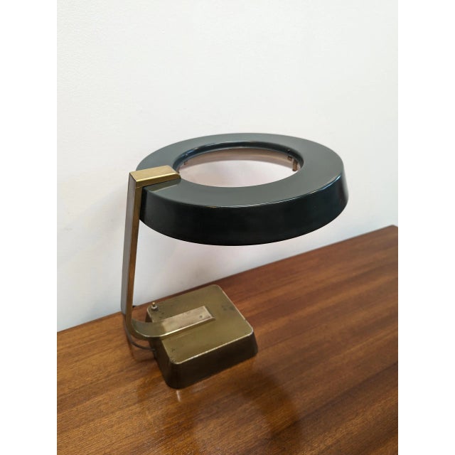 Donald Deskey Halo Desk Lamp Lightolier | Chairish