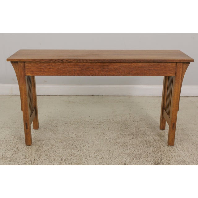 Stickley Sofa Bar Table | Cabinets Matttroy