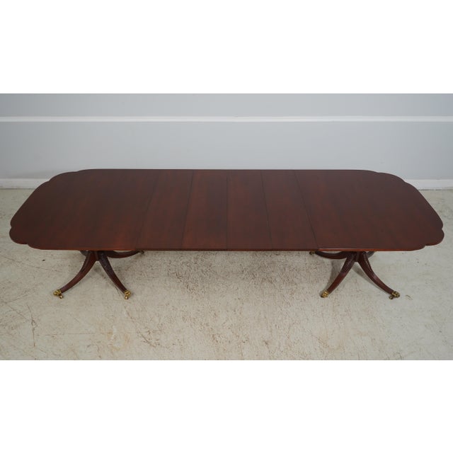Kindel Winterthur Collection Mahogany Dining Room Table | Chairish