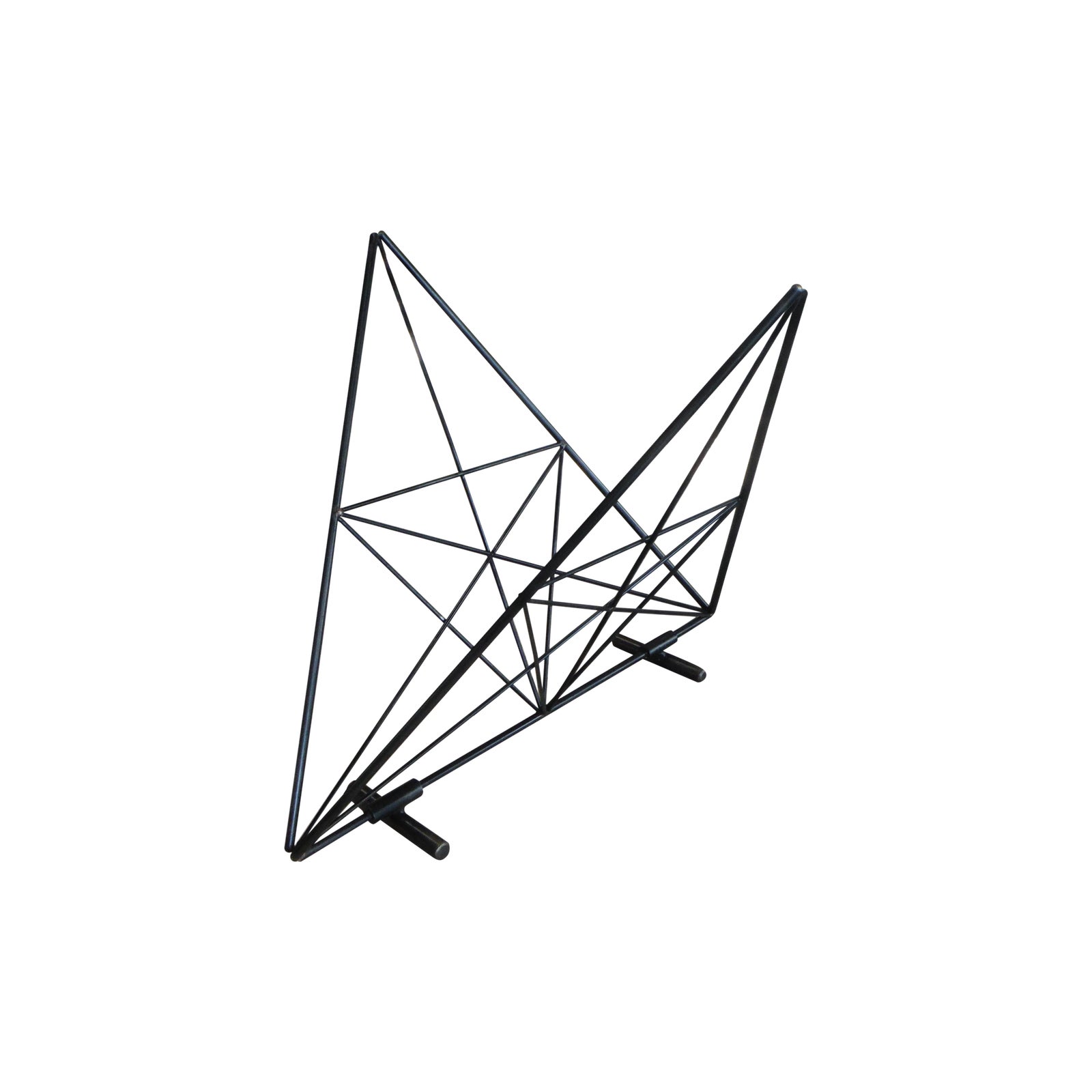 Industrial Magazine Stand | Chairish