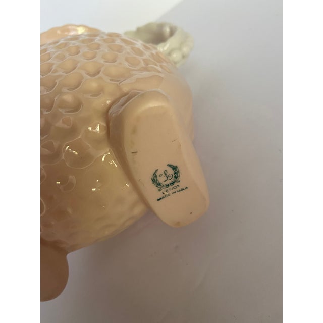 Vintage Lenox Pink Figural Pitcher | Chairish