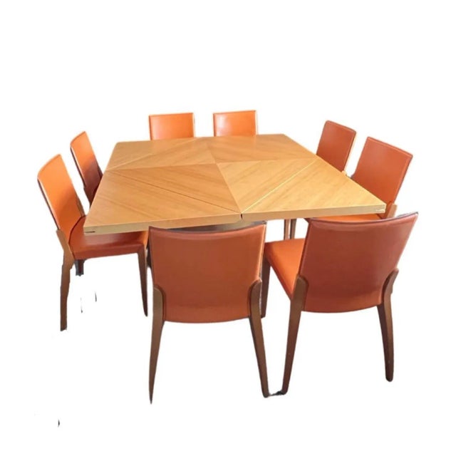 1980s Erwin Nagel Dining Table for Rosenthal Quadrondo Pedestal ...