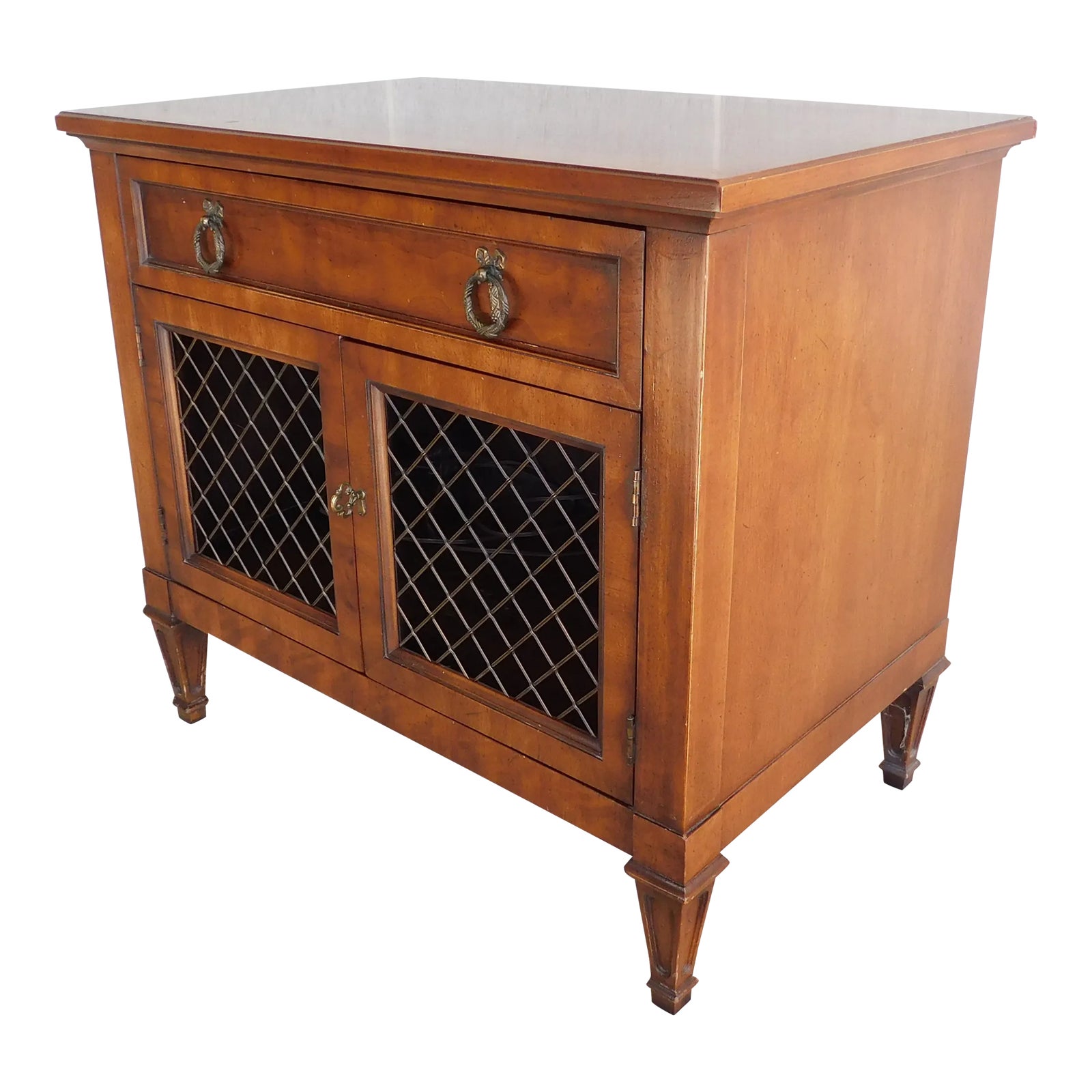 Henredon Folio 6 Regency Style Nightstand 28"w | Chairish