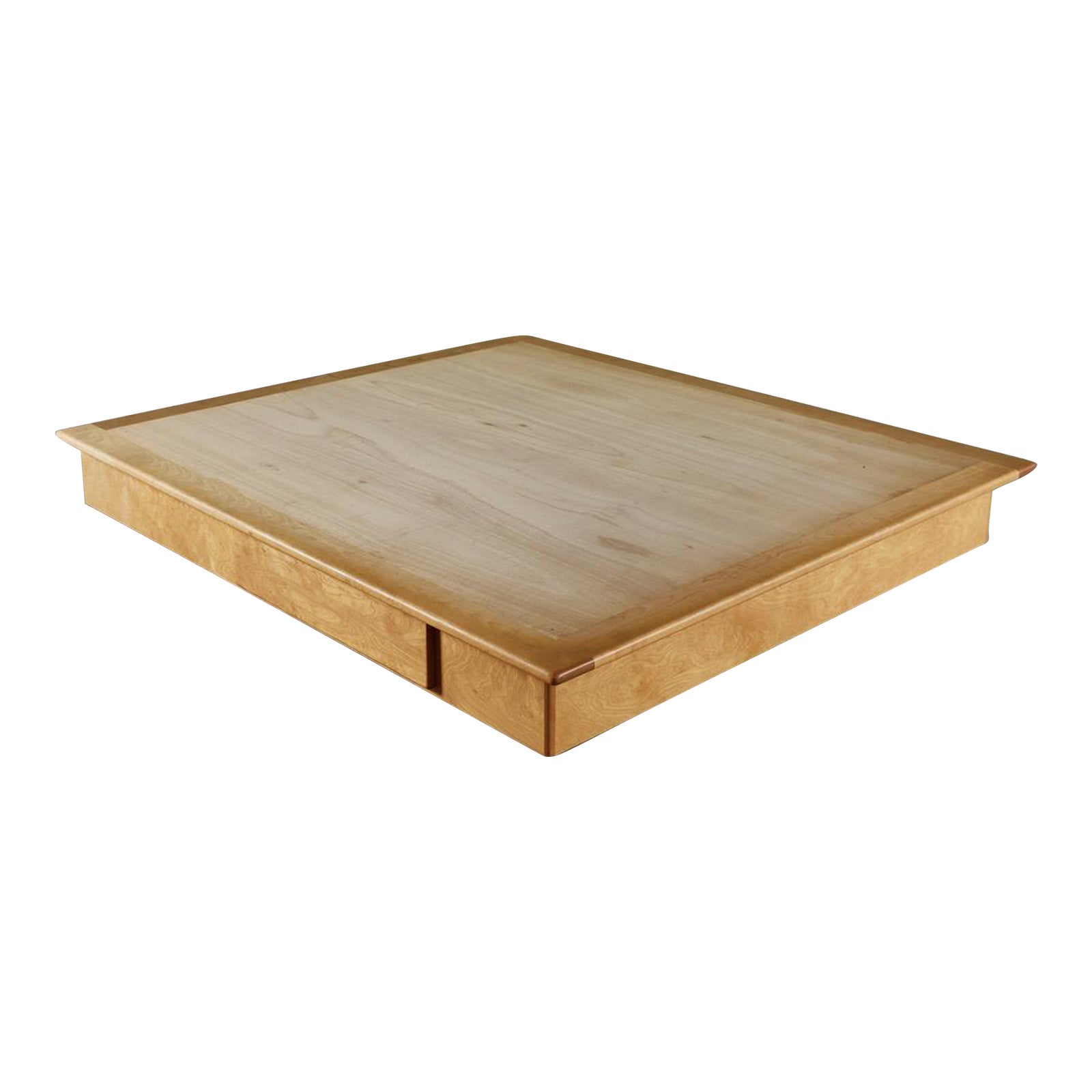 Gerald McCabe Platform King Bed | Chairish