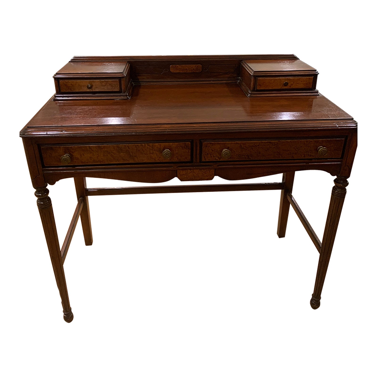 1970s Vintage Entrance Hallway Writing Desk | Chairish