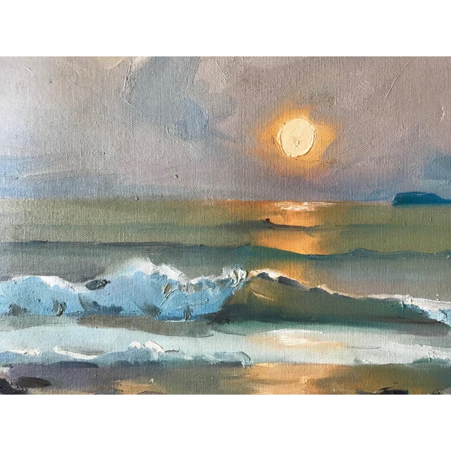 Costa Rican Sunset: On-Location Oil Painting by David Beynon Pena ...