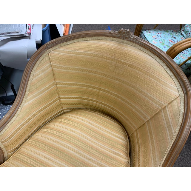 1920-1940 Reproduction French Louis XV Chaise Lounge | Chairish