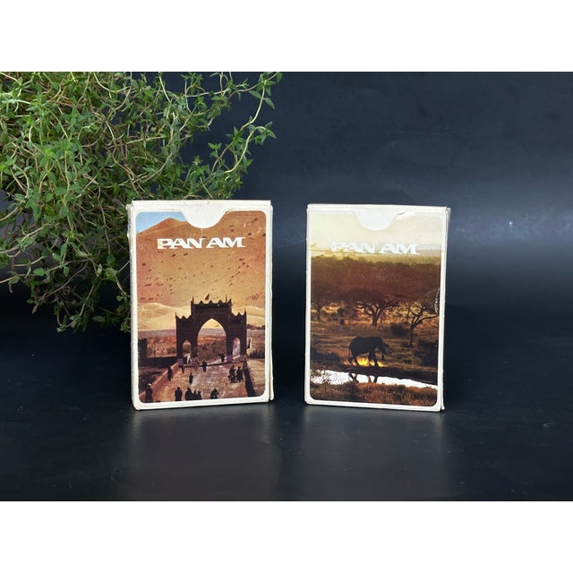 Vintage Pan Am Playing Cards | Chairish
