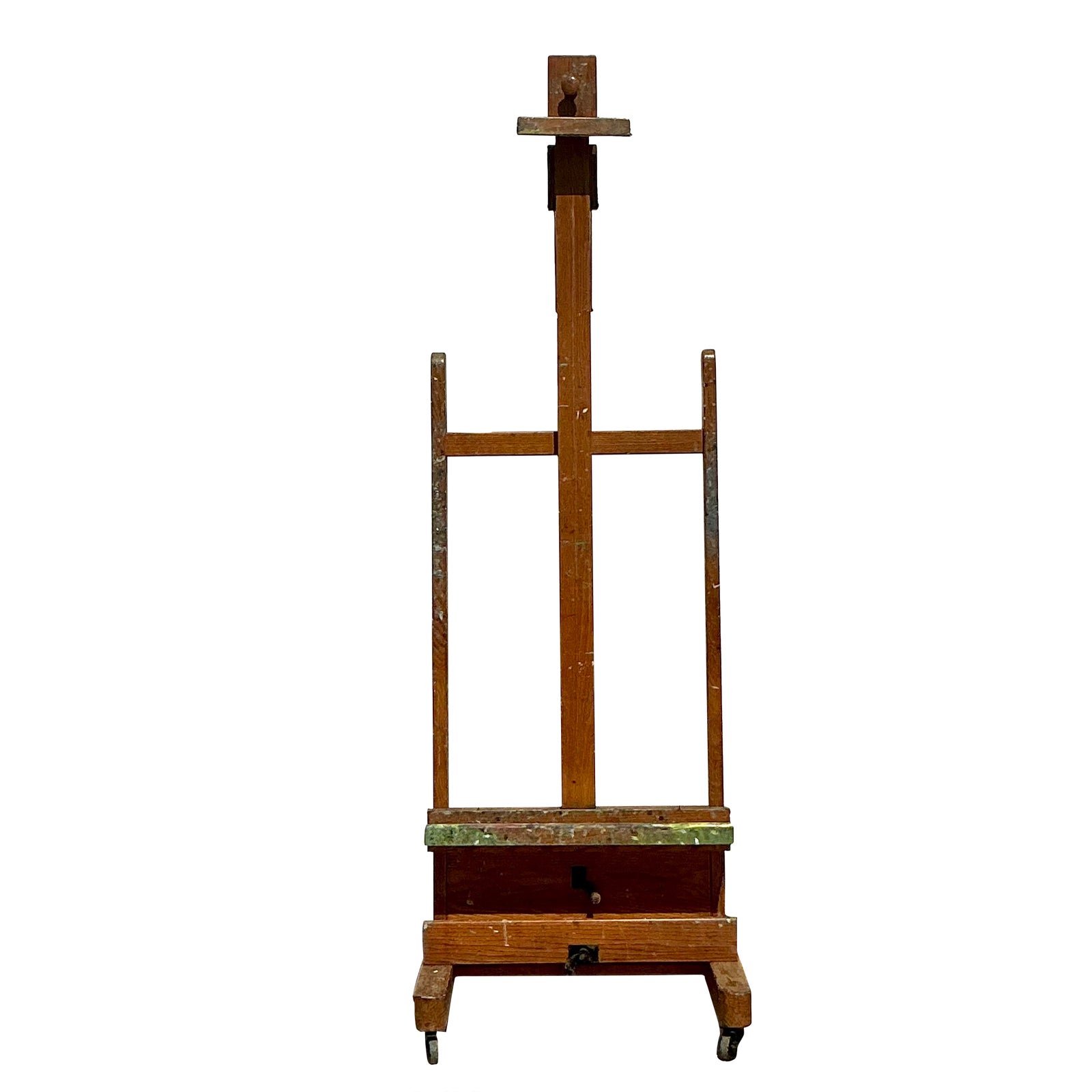 Vintage Boho Large Artist Easel | Chairish