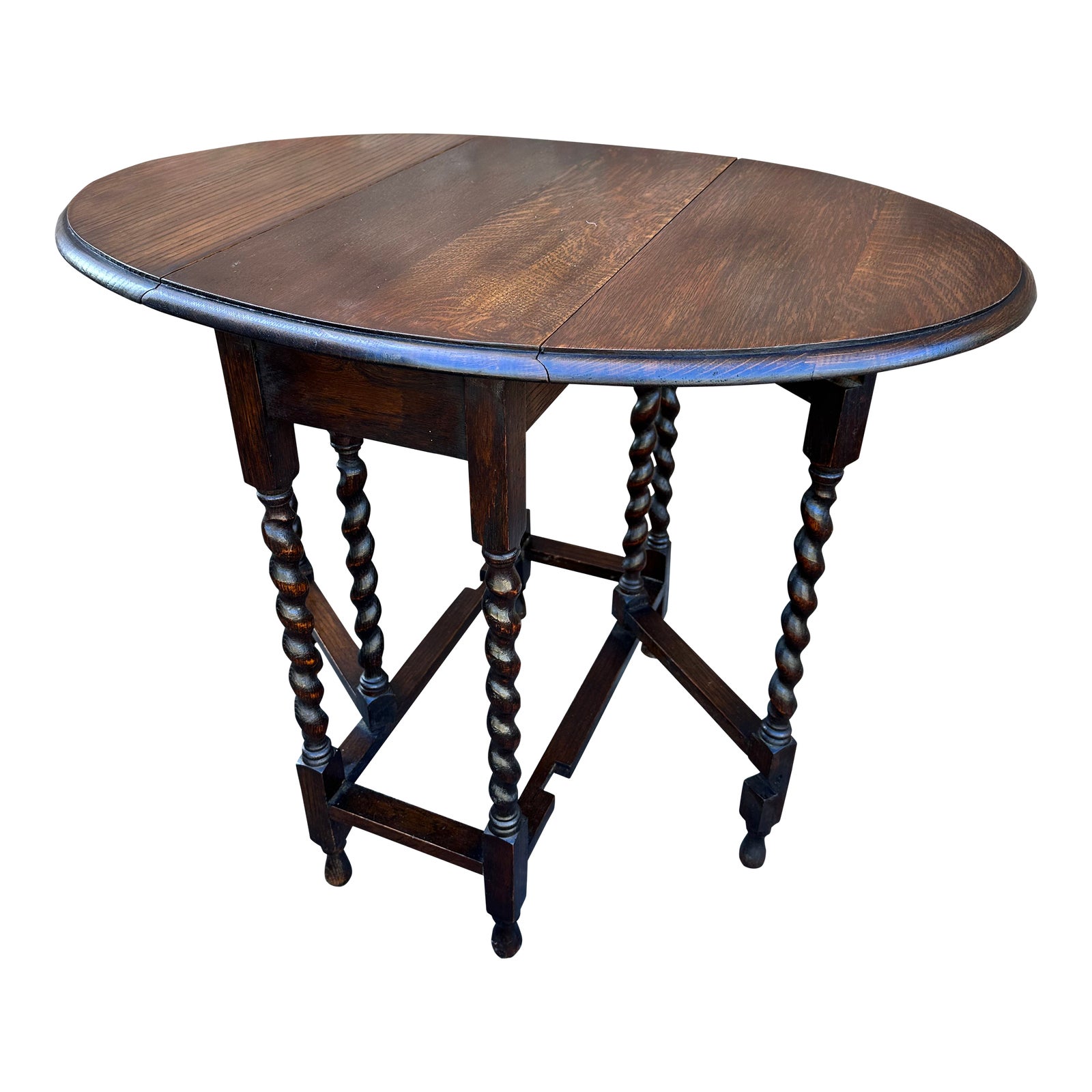 Antique English Gate Leg Table | Chairish