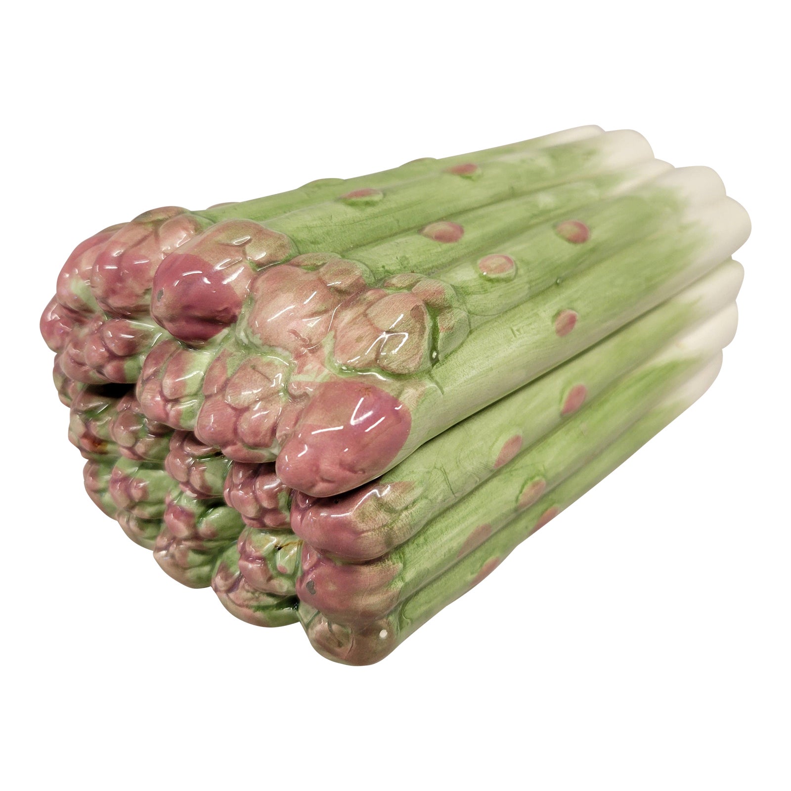 Vintage 1980s Fitz & Floyd Horizontal Stacked Asparagus Dish With Lid ...