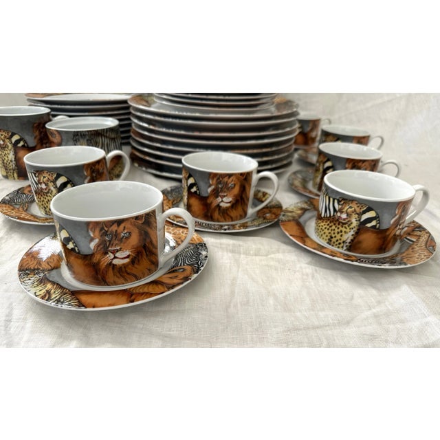 Safari Dinnerware Set- 43 Pieces | Chairish